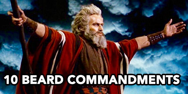 The 10 Beard Commandments – Live Bearded