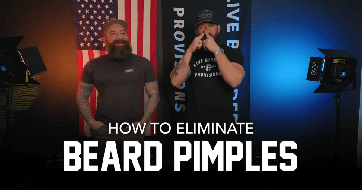 How To Eliminate Beard Pimples – Live Bearded