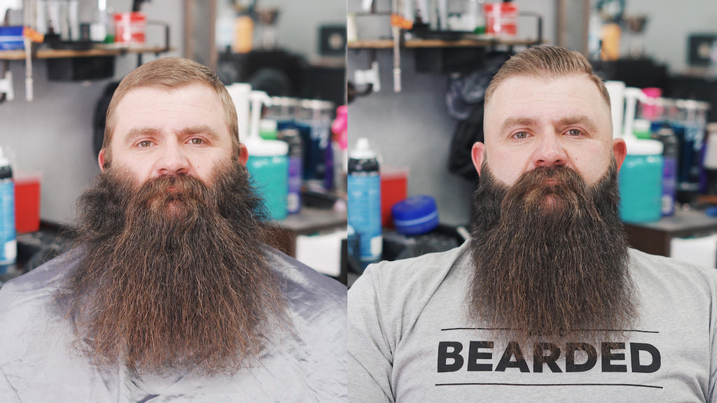 Insane Beard Trim Transformation – Live Bearded