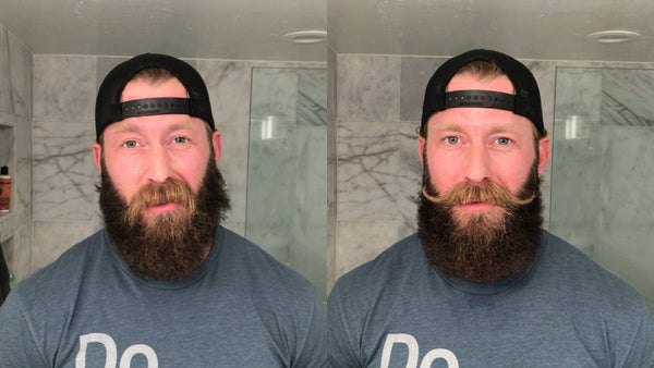 My Beard With and Without Beard Products – Live Bearded