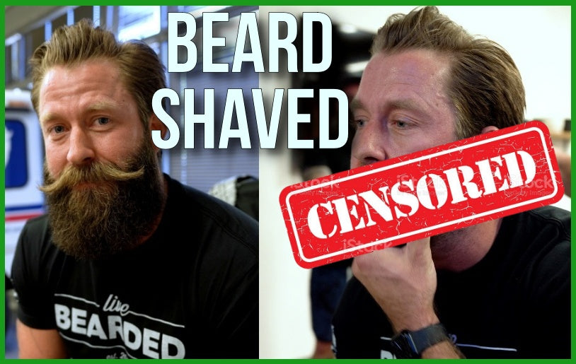 Spencer Shaves His Beard! – Live Bearded