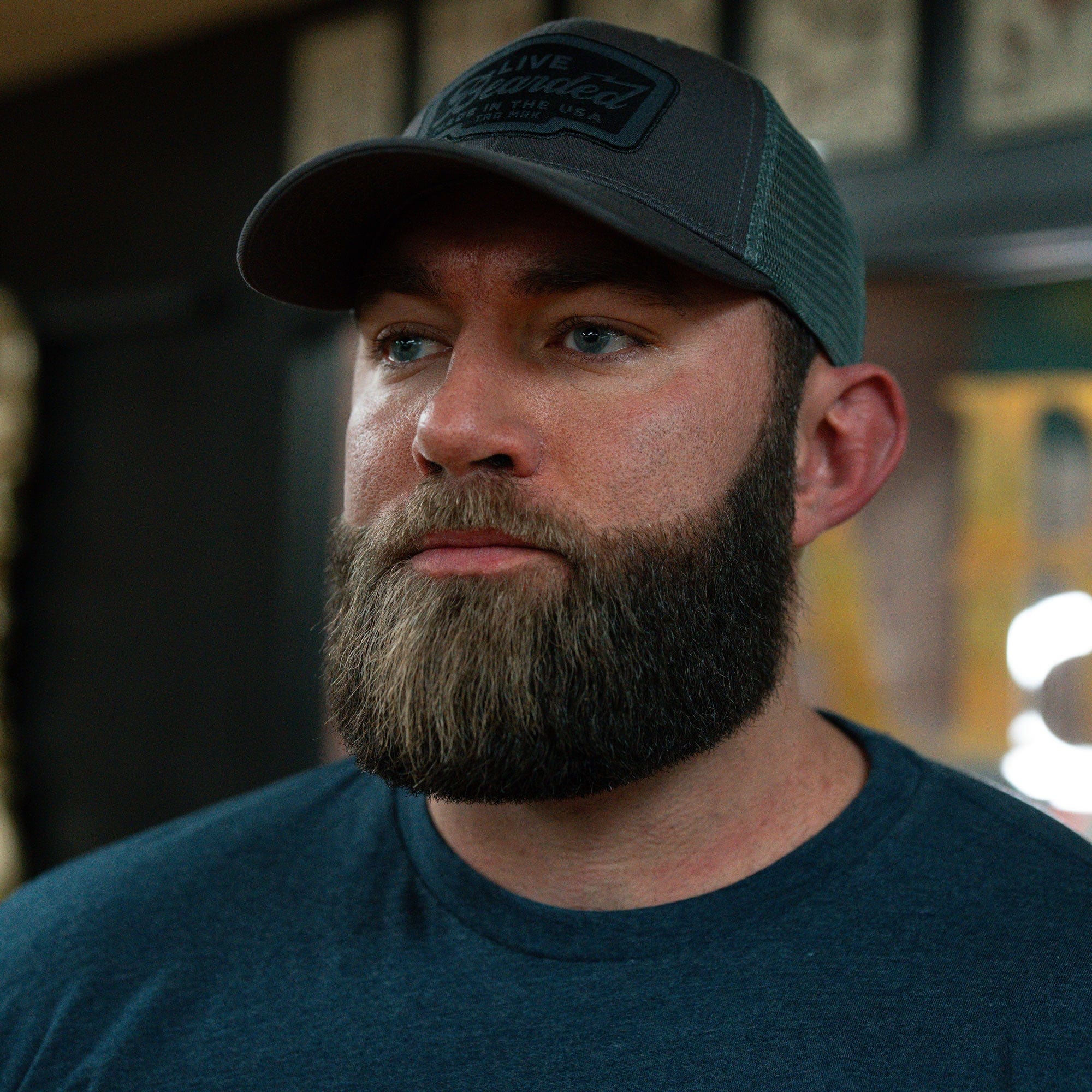 Retro Racer Classic Hat – Live Bearded