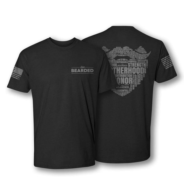 Brotherhood T-Shirt – Live Bearded